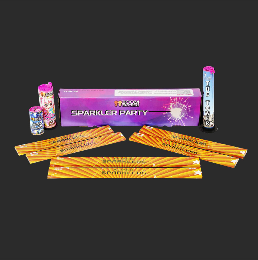 Sparkler Party - Boom Brothers Fireworks